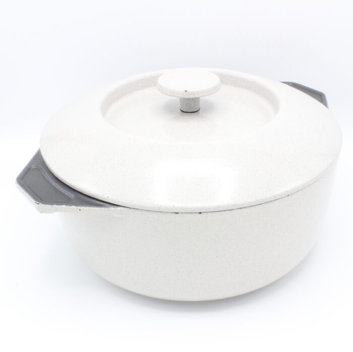 Fontignac gietijzeren braadpan, grijs 28 cm - Gaer Cookware